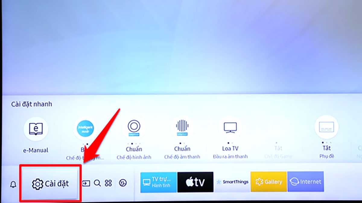2 cách đăng nhập tài khoản Samsung trên tivi đơn giản